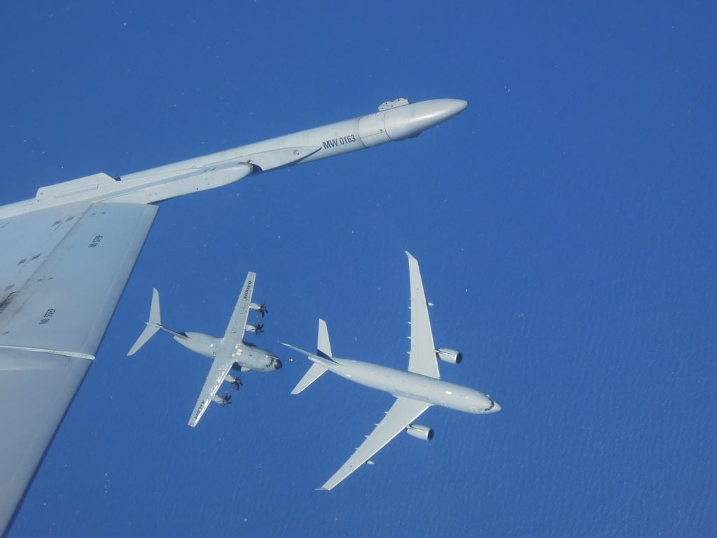 RAF Tanker Visits South Africa - Second Line of Defense