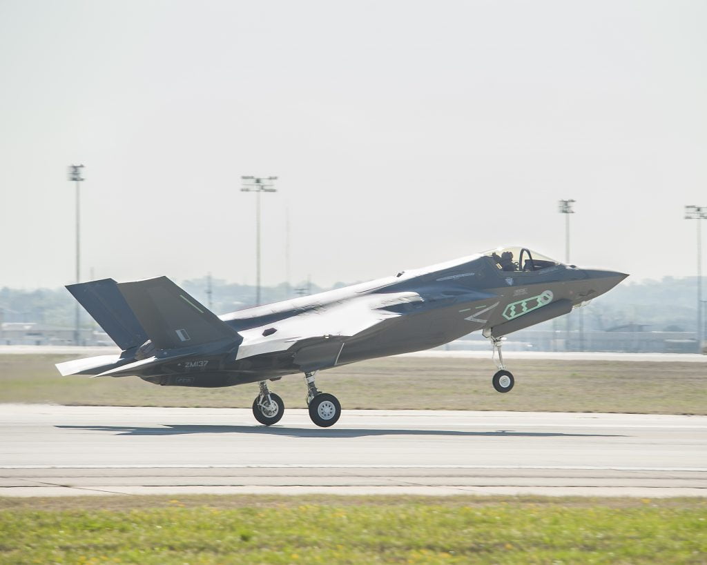 Third UK F-35B Takes Flight - Second Line of Defense