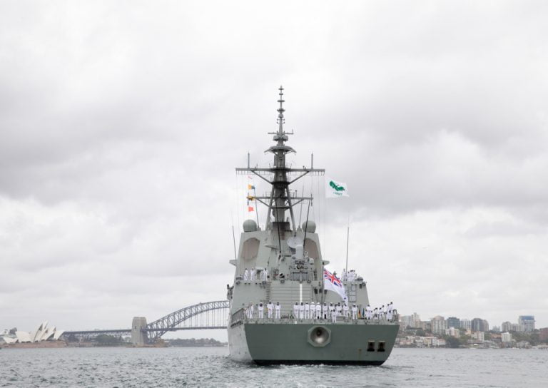 First Australian Aegis Destroyer Integrates with US Navy's Cooperative ...