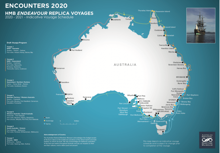 Remembering HMS Endeavour and the Captain Cook Voyages: The Australian ...