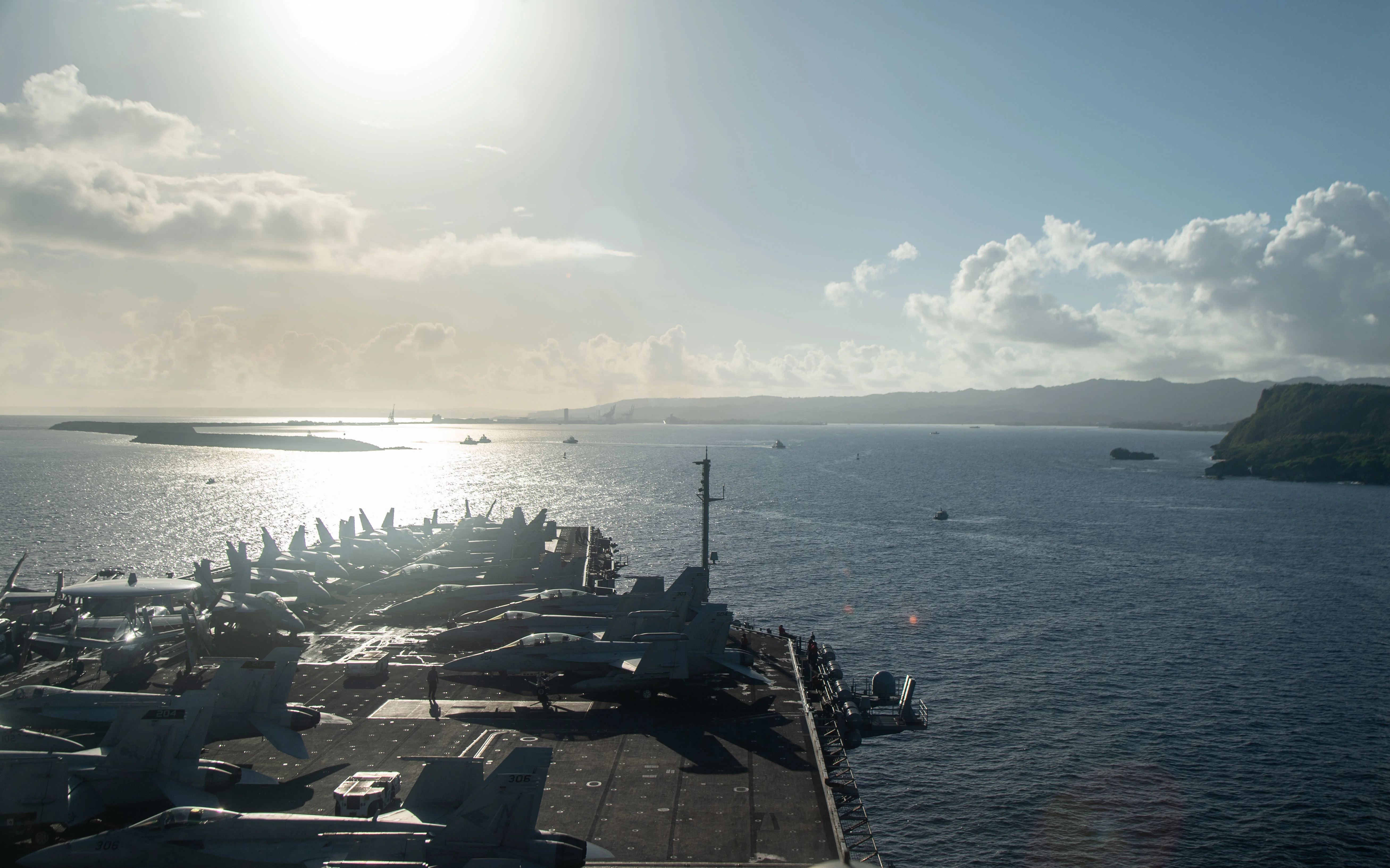 CVN-71 Returns to Sea - Second Line of Defense
