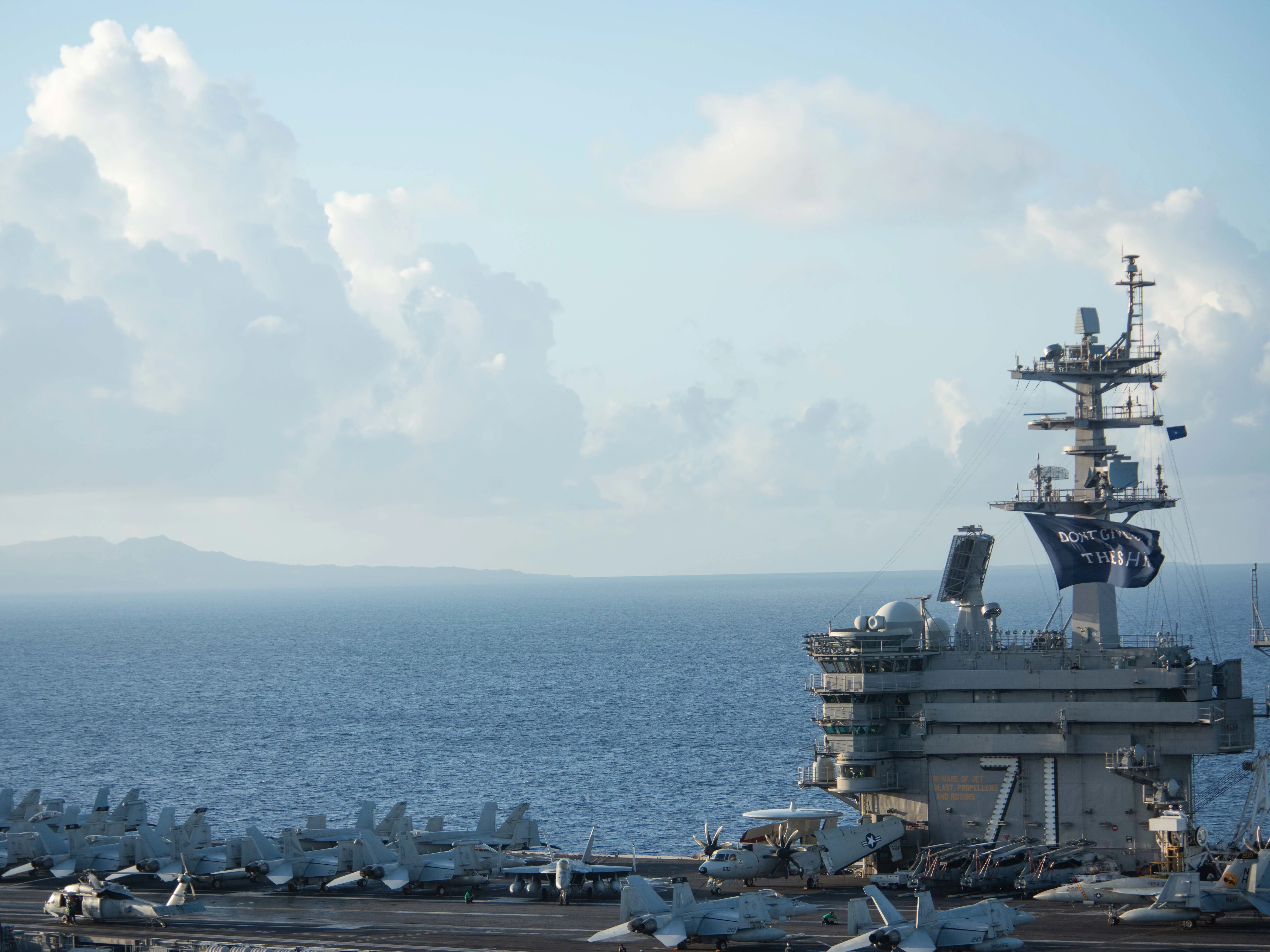 CVN-71 Returns to Sea - Second Line of Defense