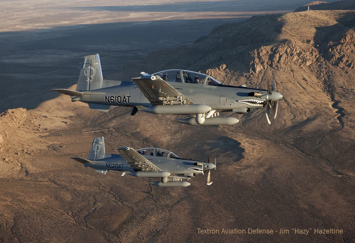Inside the Capabilities of Textron’s ISR/Light-Attack AT-6E Wolverine ...