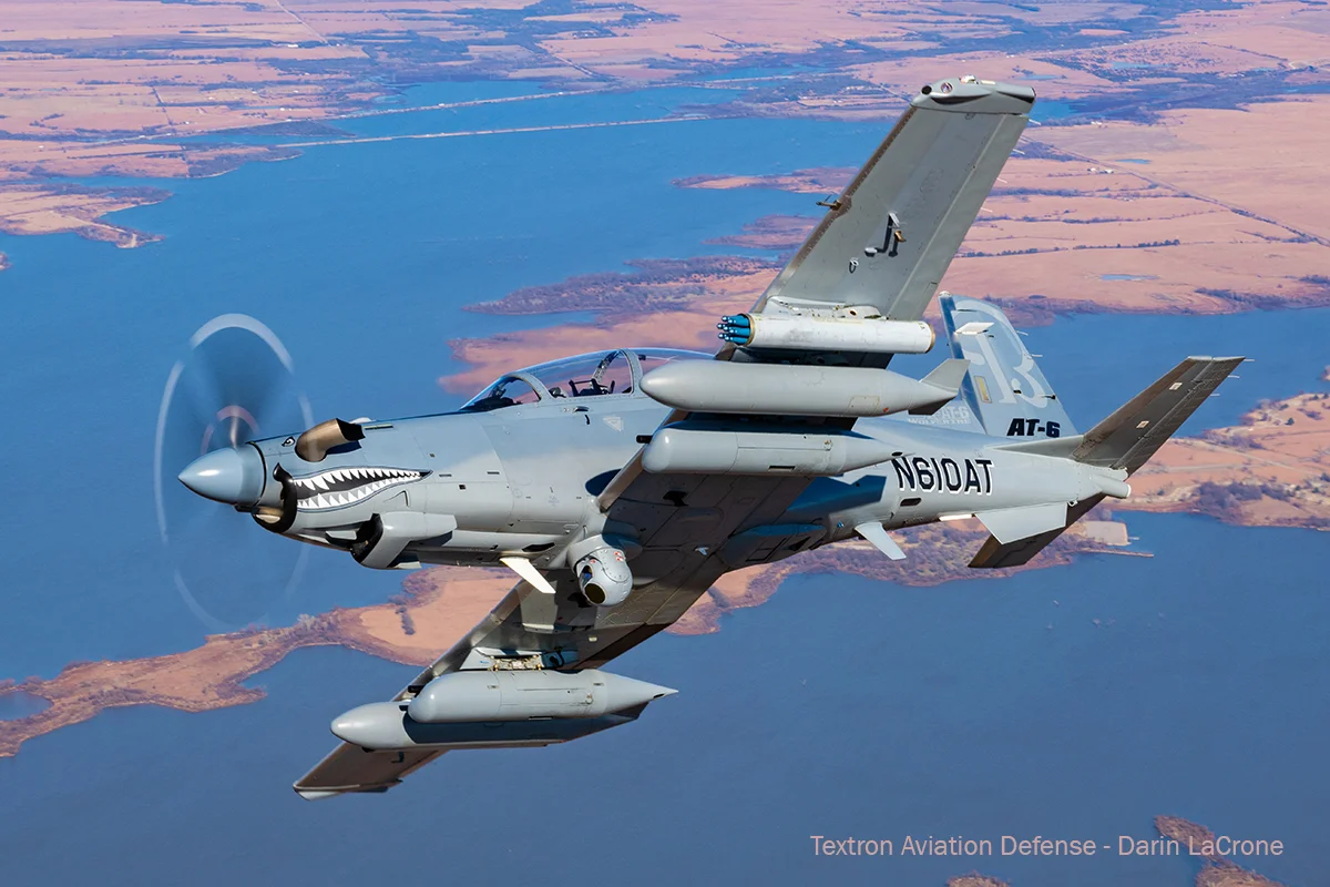 Inside the Capabilities of Textron’s ISR/Light-Attack AT-6E Wolverine ...