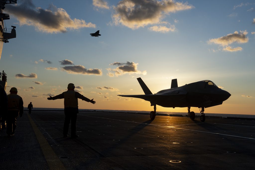 The ITS Cavour's F-35 Sea Trials - Second Line of Defense