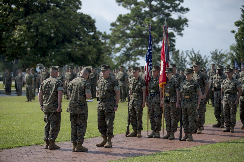 Working II MEF Operations in Transition - Second Line of Defense
