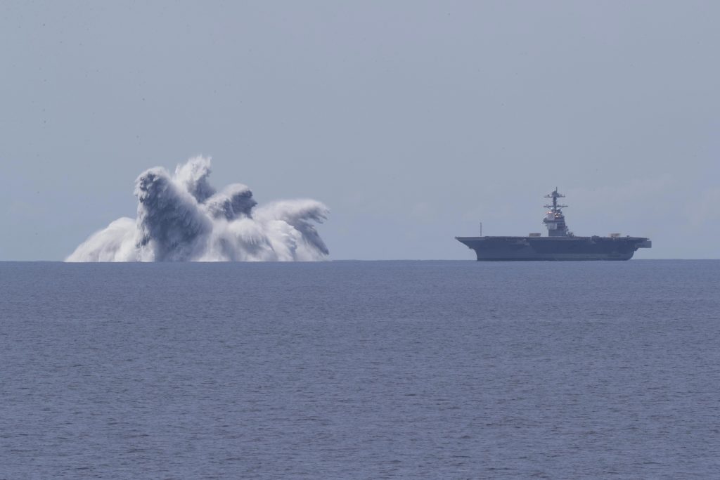 Full Ship Shock Trials 1 - Second Line of Defense