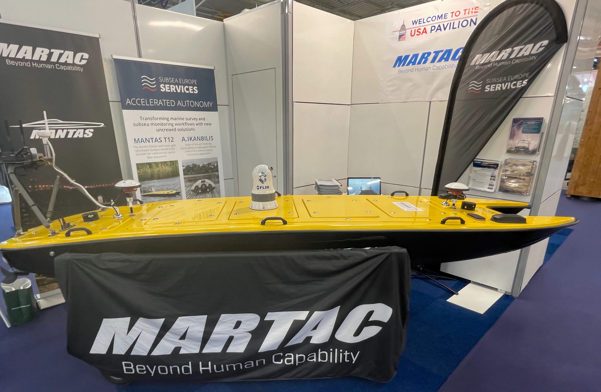 The MANTAS at Euronaval 2022 - Second Line of Defense