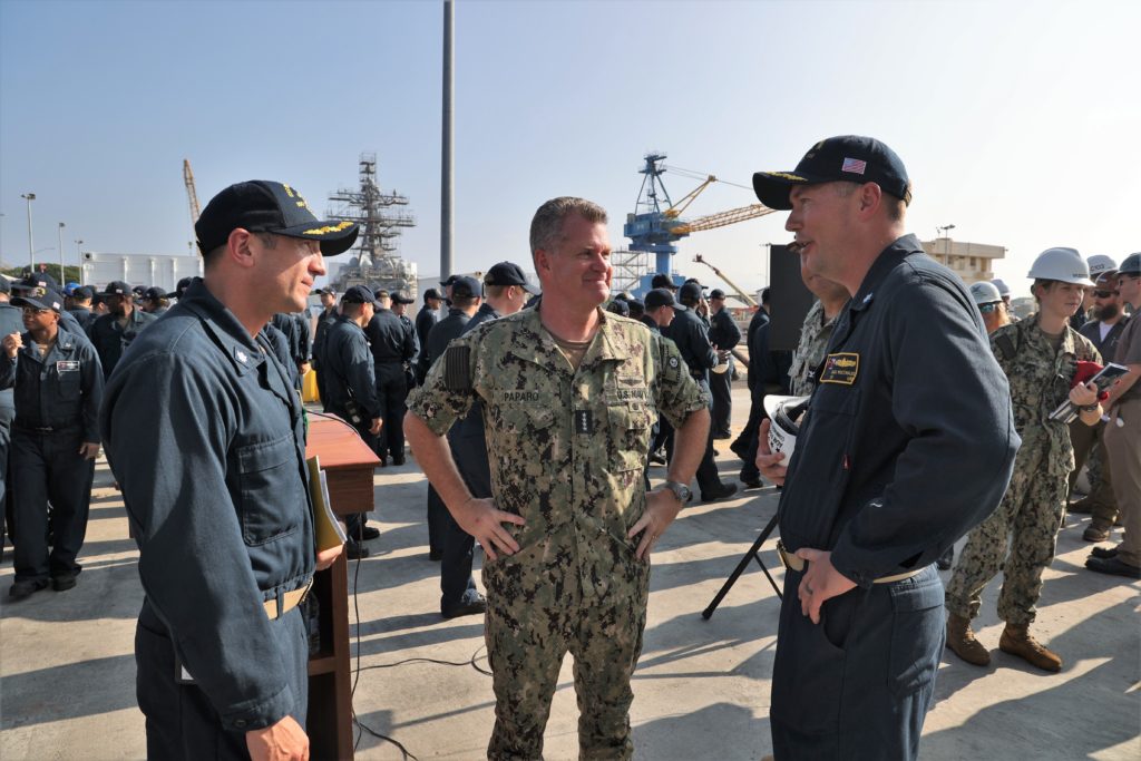 U.S. Pacific Fleet Commander Visits Pearl Harbor Naval Shipyard ...