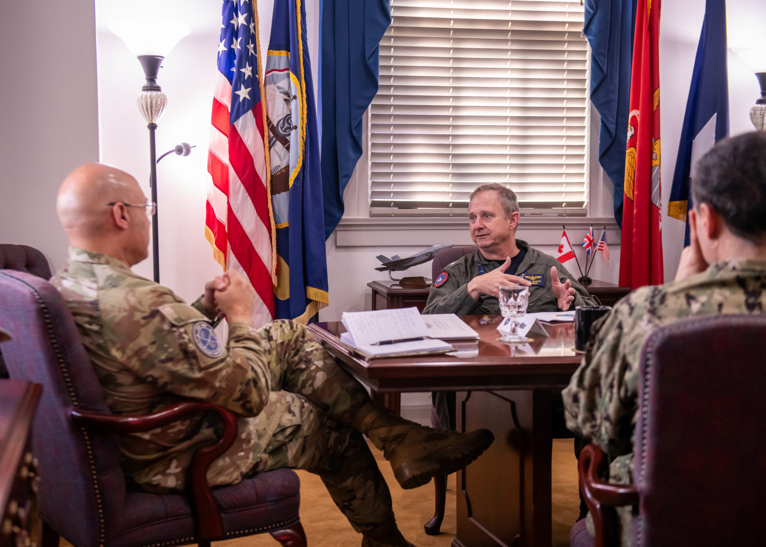 The Commander of CSG-4 Discusses Operations, Innovation and Training ...