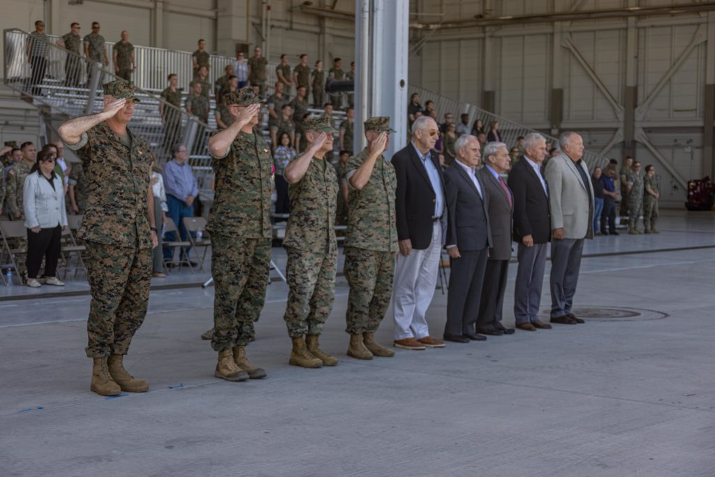 MAWTS-1 Change of Command, May 3, 2024 - Second Line of Defense