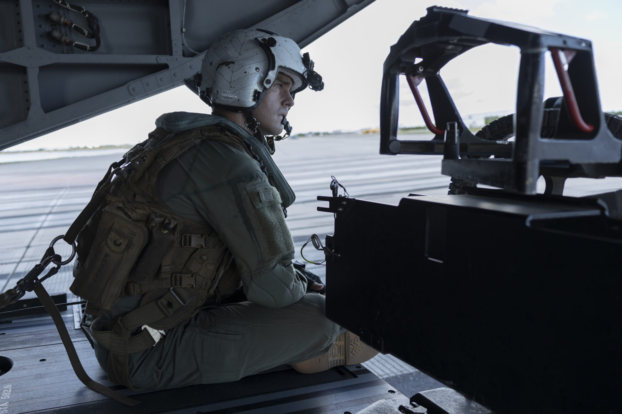U.S. Marines with HMH-461 conduct flight operations and simulate air ...